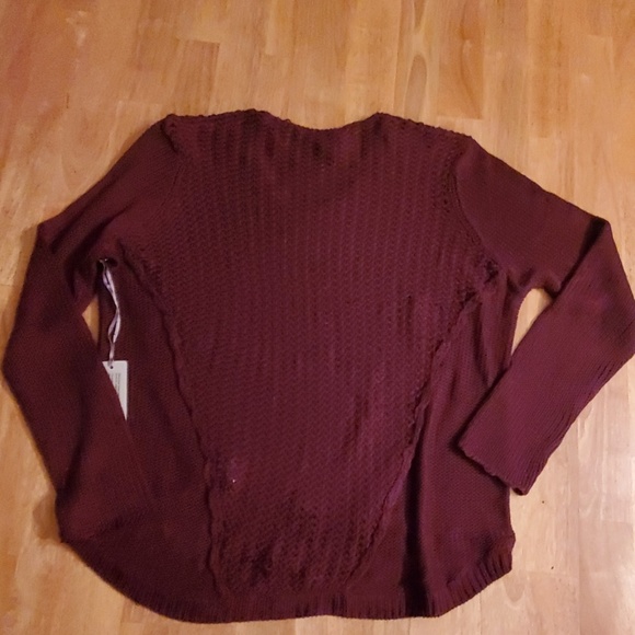 RD Style | Sweaters | Nwt Rd Style Deep Burgundy Sweater Large | Poshmark